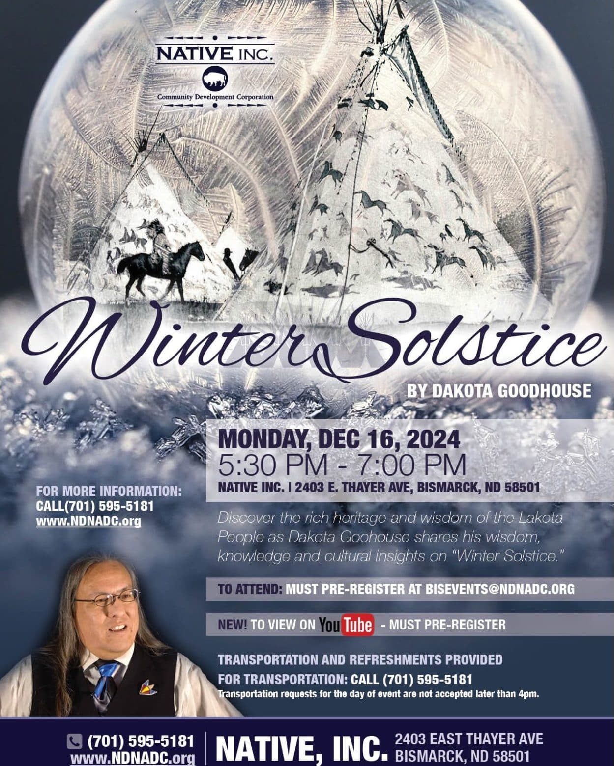 Native Inc. set to host evening of Lakota storytelling, winter solstice ...