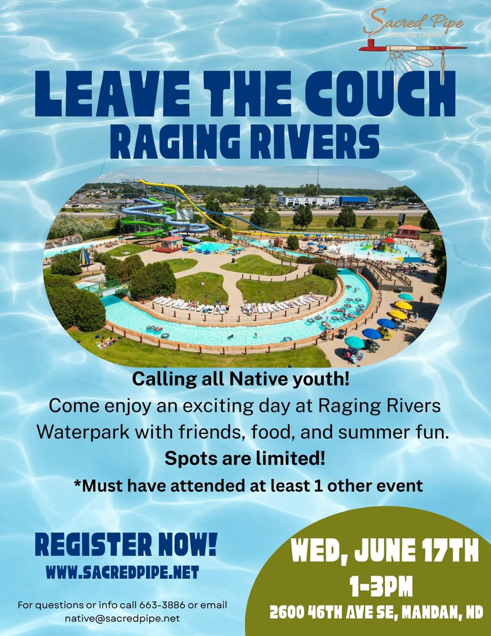 Leave the Couch event planned June 17 at Raging Rivers | Flyers Board ...