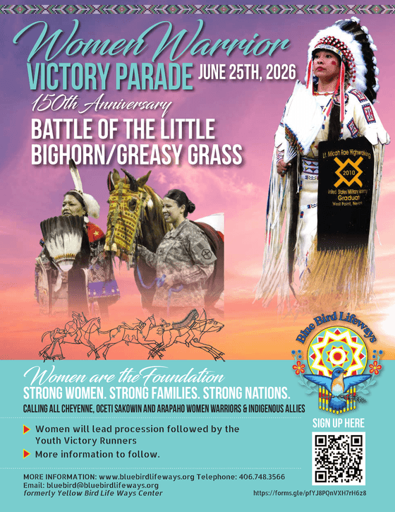 Women warrior victory parade planned for Battle of the Little Bighorn ...